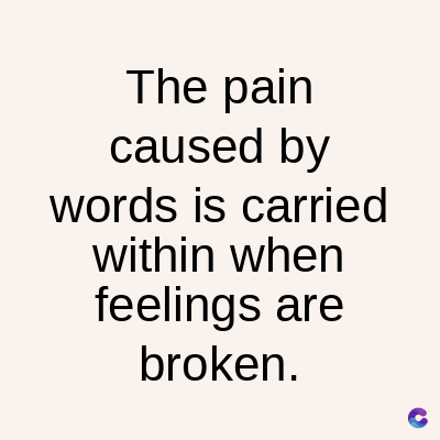 Those Words Hurt Quotes